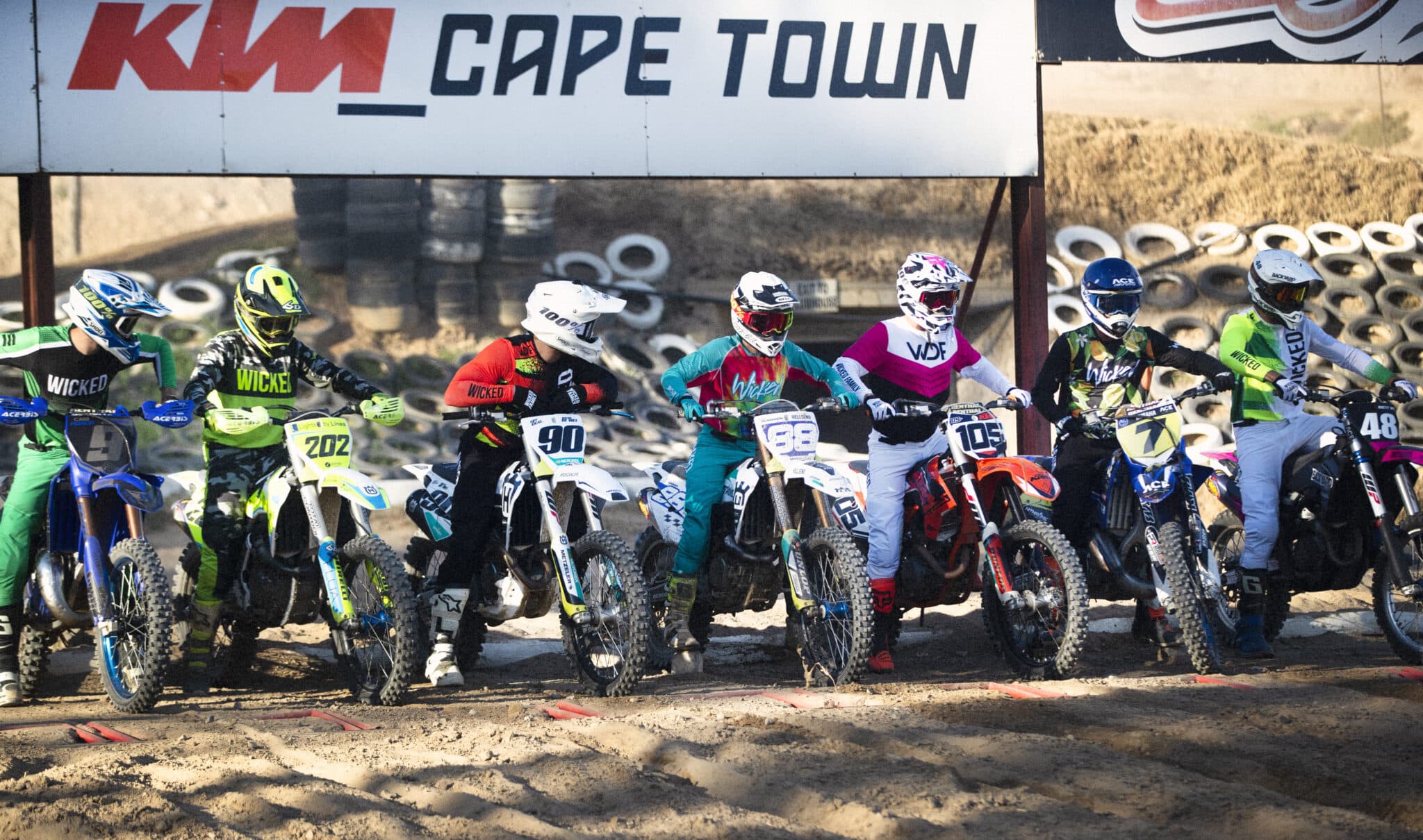 Fun in the zone at Zone 7 MX Track - Wicked Family.